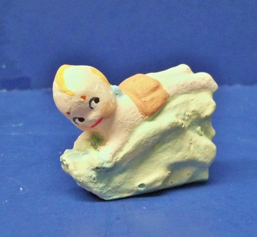 Life Preserver Kewpie Catching A Wave 1991 Artisan Luther Gillett and ...