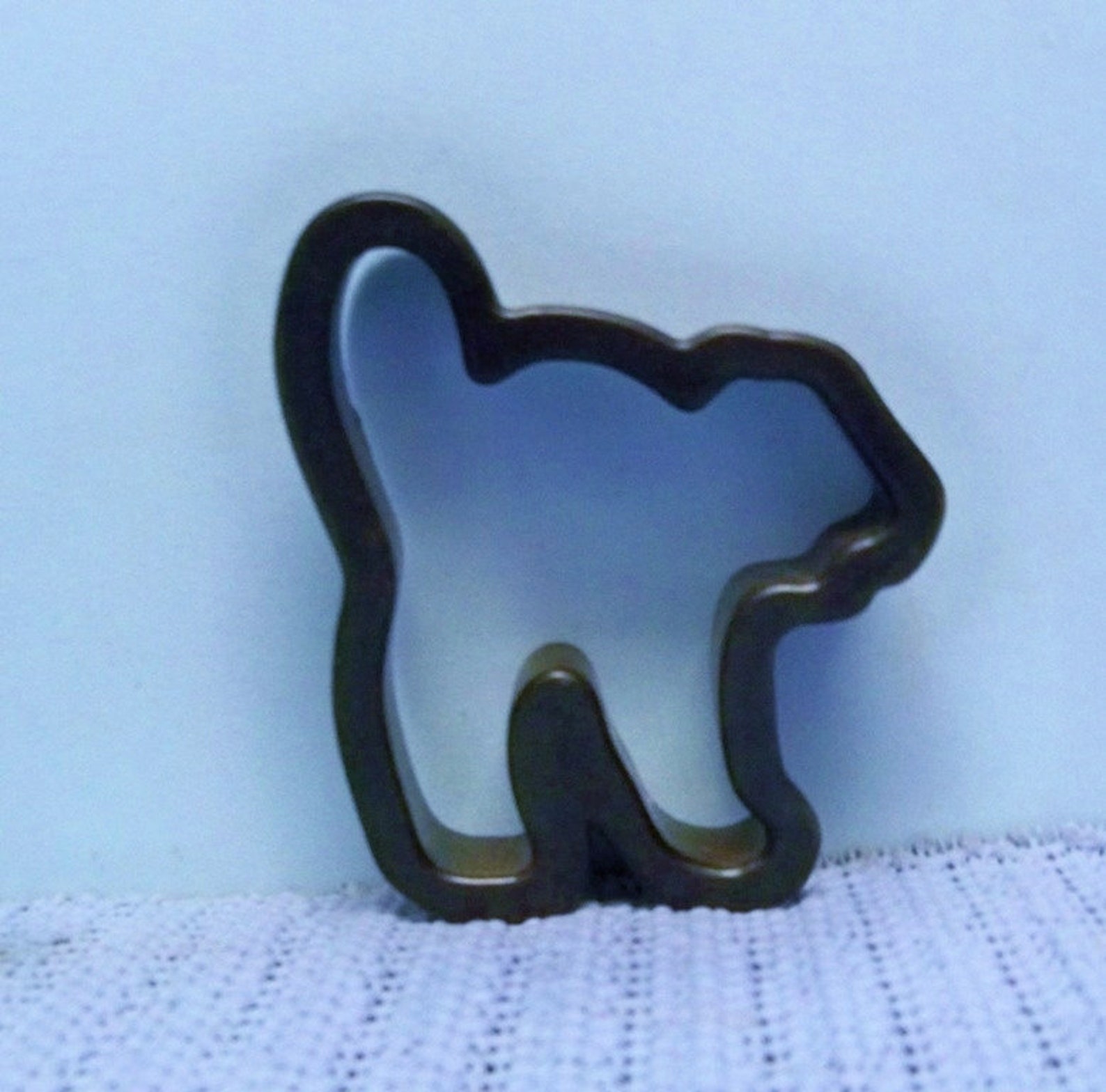Vintage Black Cat Cookie Cutter 3 X 2 1/2 Hard - Etsy