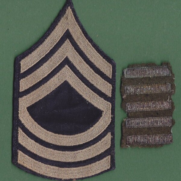 Embroidered Military Ribbon Patch - Etsy