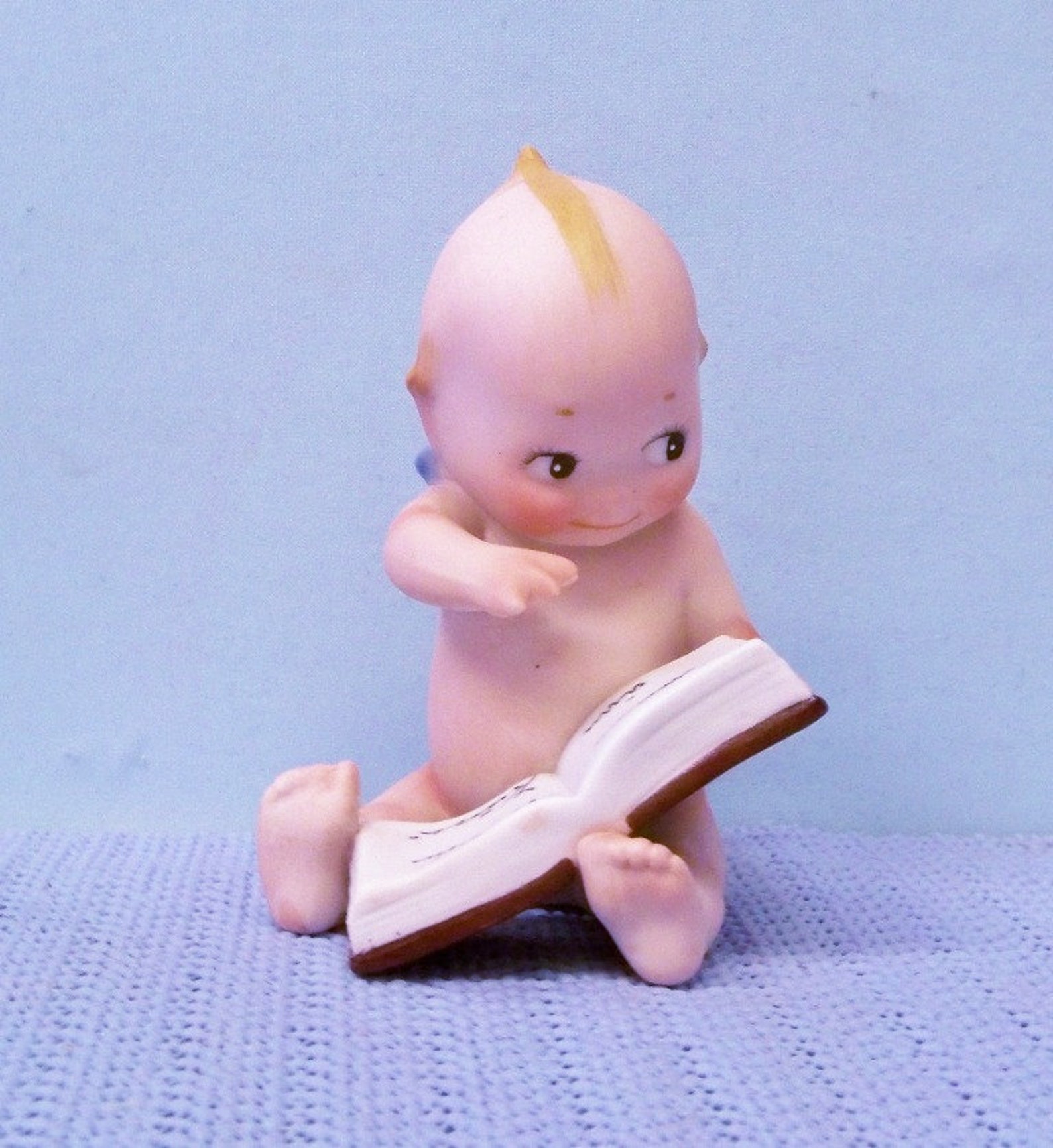 Rare Size Kewpie Reading Book 3 3/4 Rose O'neill - Etsy