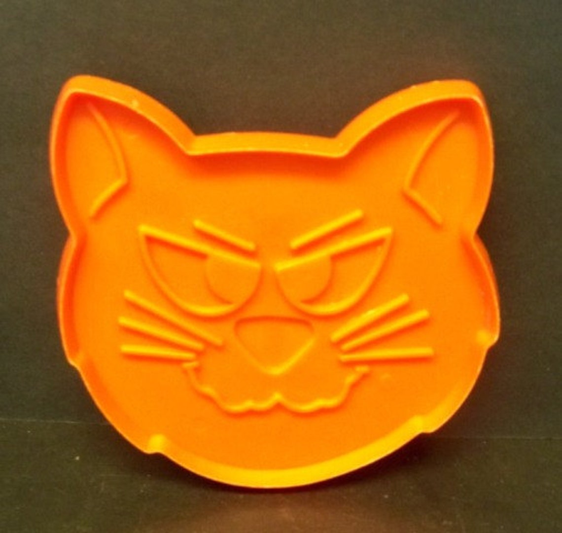 Vintage Halloween Cat Head Cookie Cutter 3 3/4 High by | Etsy