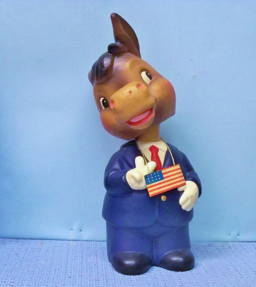 Democratic Political Party Donkey Lego Bobblehead Nodder Bank Japan ...