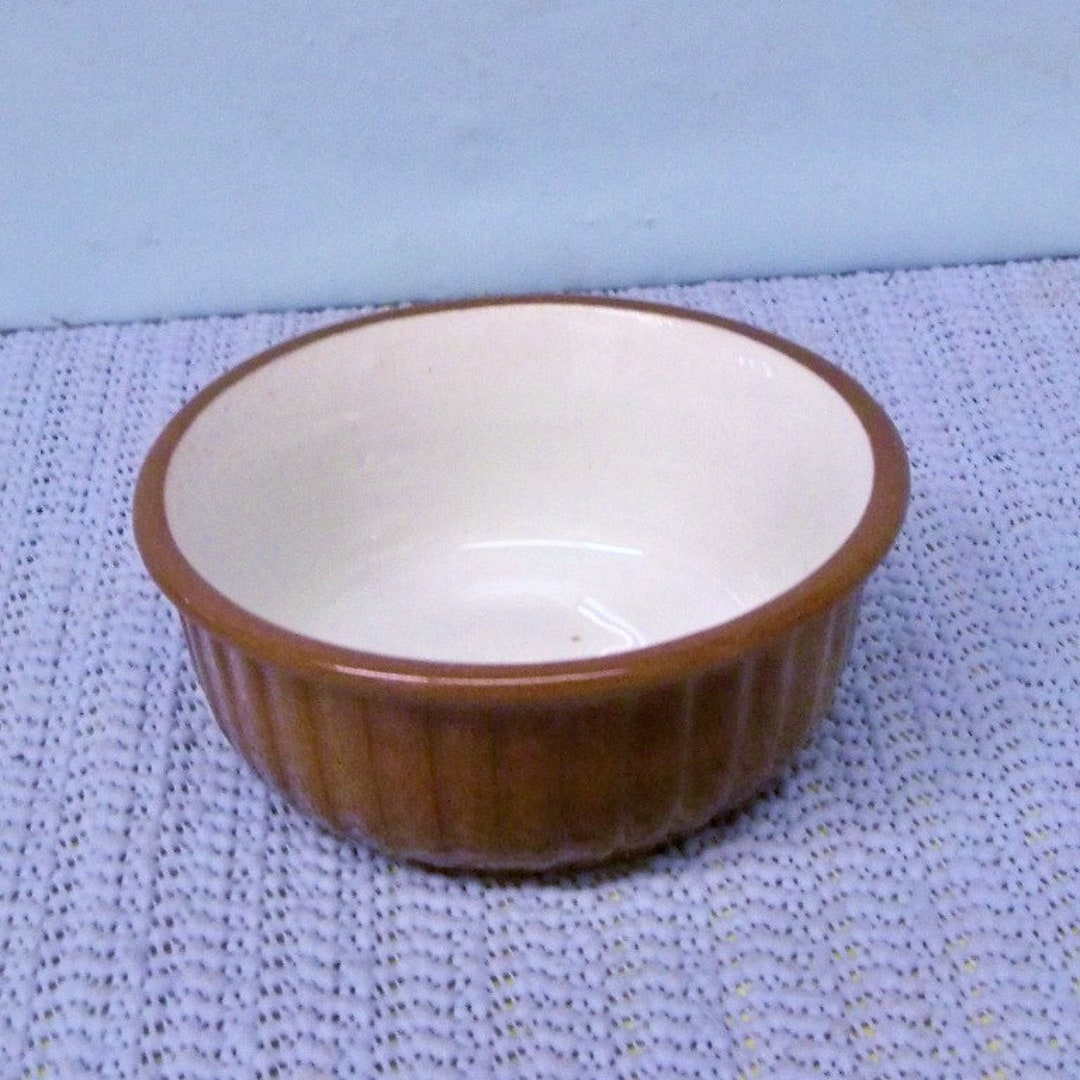 Vintage Weller Bowl Miniature Redware Farm House Dish Excellent Kitchen ...