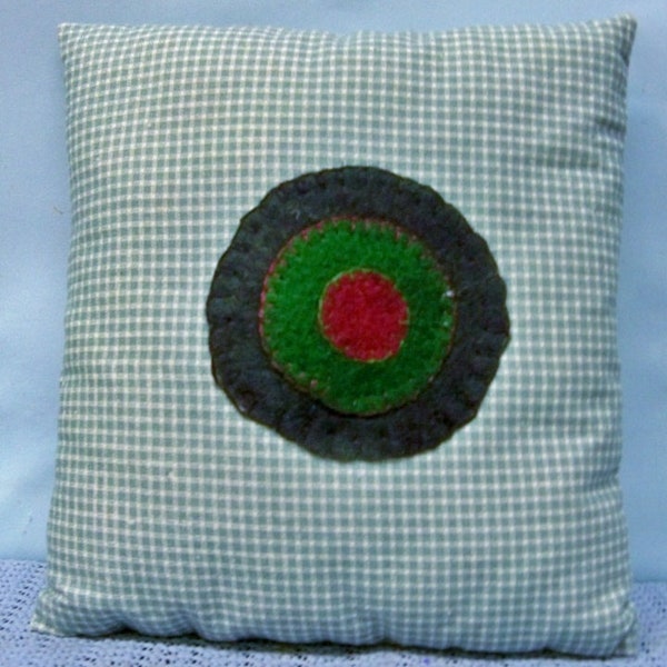 Penny Rug Pillow - Etsy