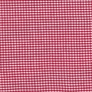 1/8 Inch Red Check Fabric 33 X 46 Inches Scrap Remnant 4 Charm Quilting ...