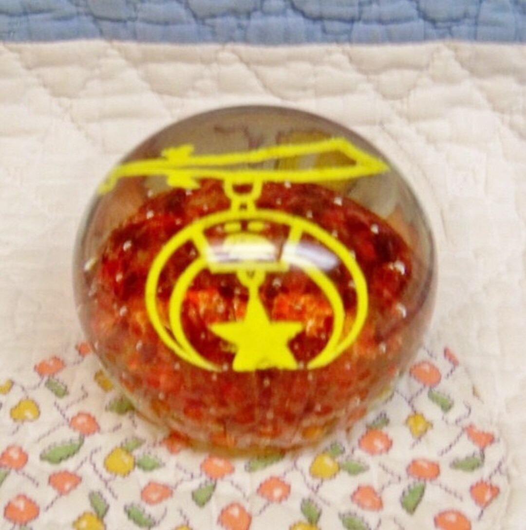 Vintage 1960s Masonic Shriners 3 Hand Made Blown Glass - Etsy
