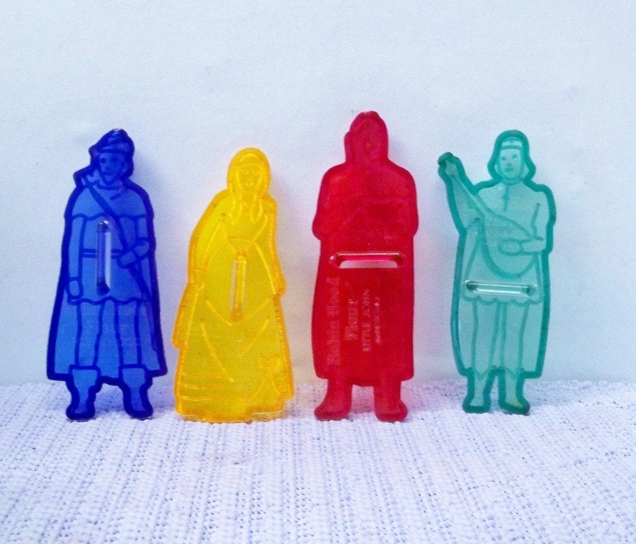 Vintage Robin Hood Cookie Cutters Set of 4 Detailed Full | Etsy