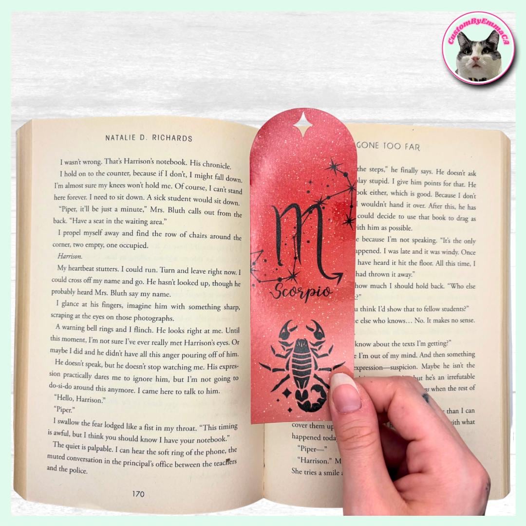 Scorpio Bookmark - Zodiac Signs and Horoscopes - Laminated for ...