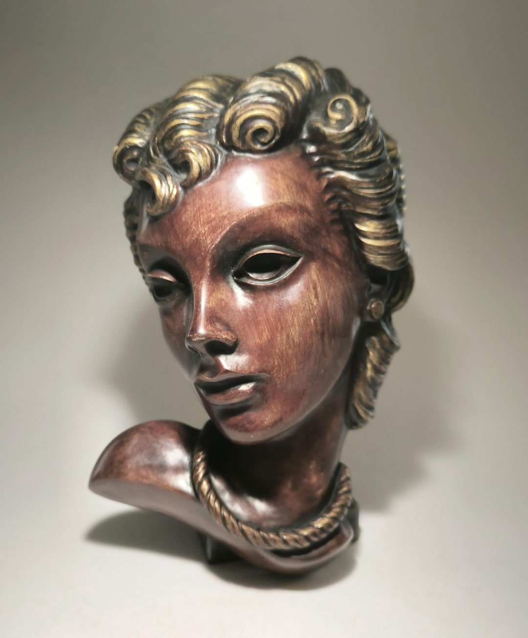 Art Deco Wall Mask - Etsy