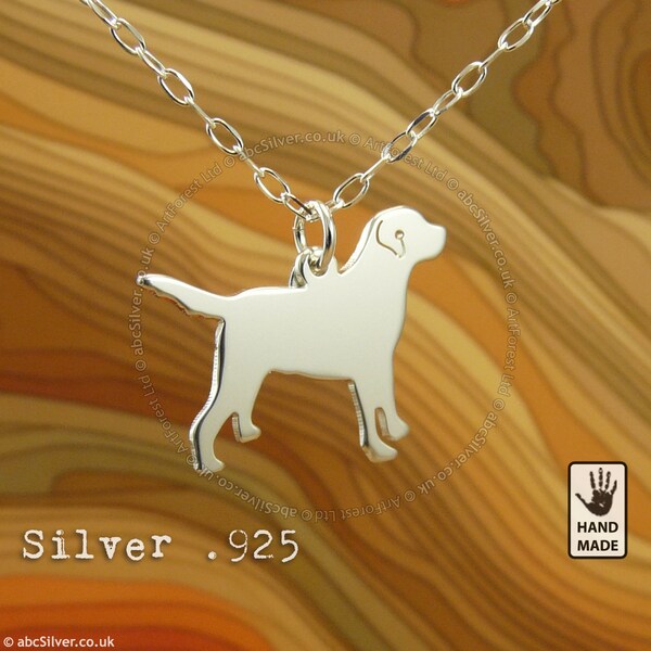Labrador Necklace - Etsy UK