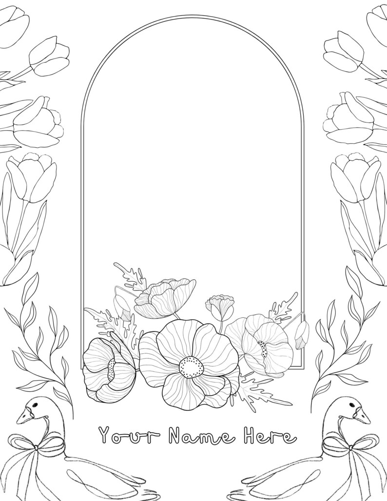 Personalized Family Coloring Pages | Custom Name Coloring Sheet ...