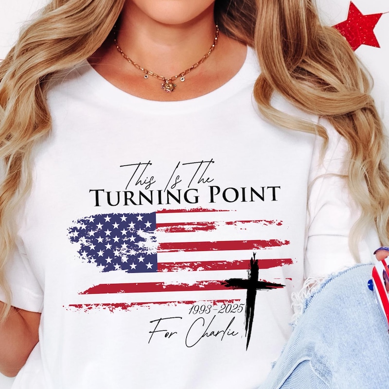 Turning Point Merch Flag - Etsy