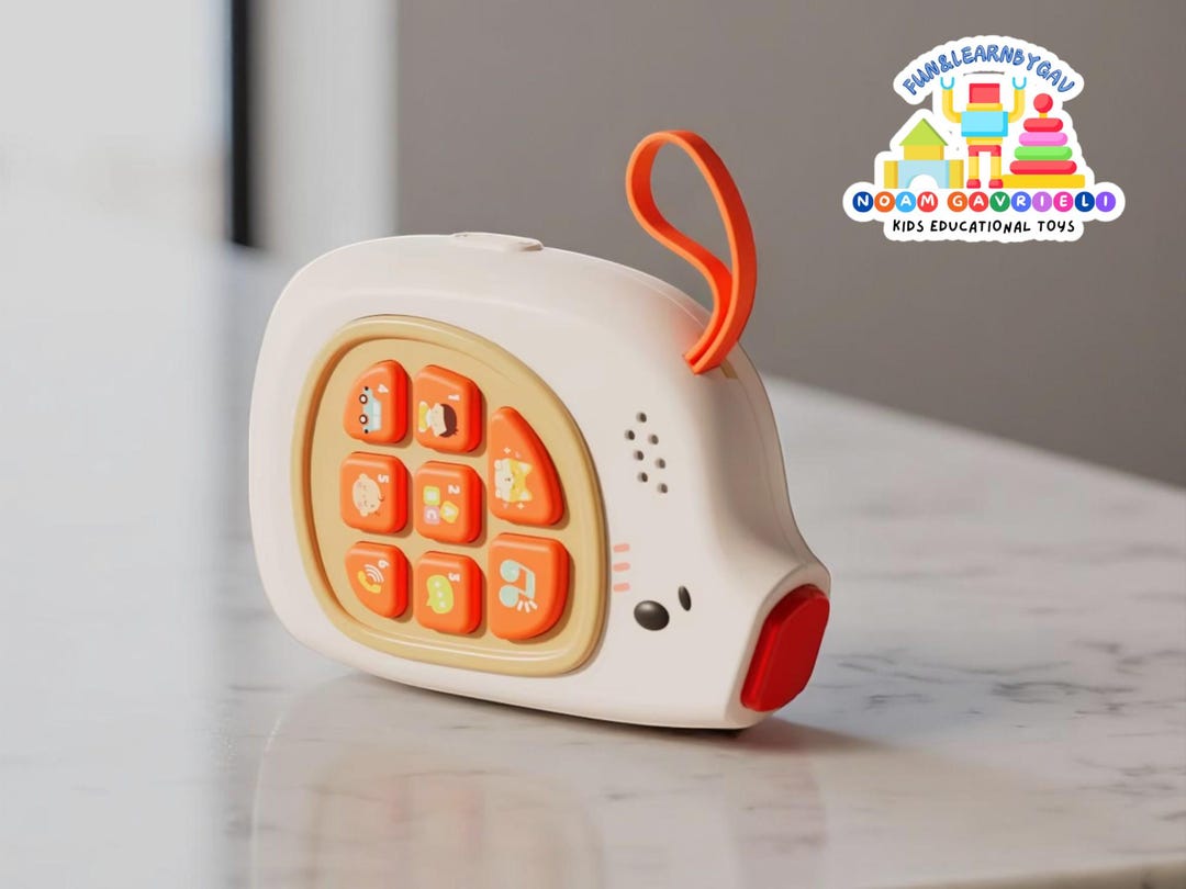 Interactive Baby Toy | Sensory Learning Fun | Sound & Button Play ...