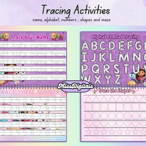 Gabby's Dollhouse Printable Busy Book - Etsy