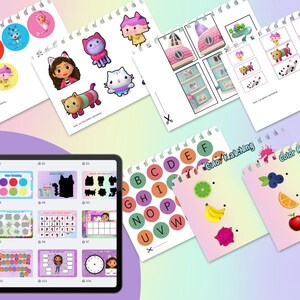 Gabby's Dollhouse Printable Busy Book - Etsy