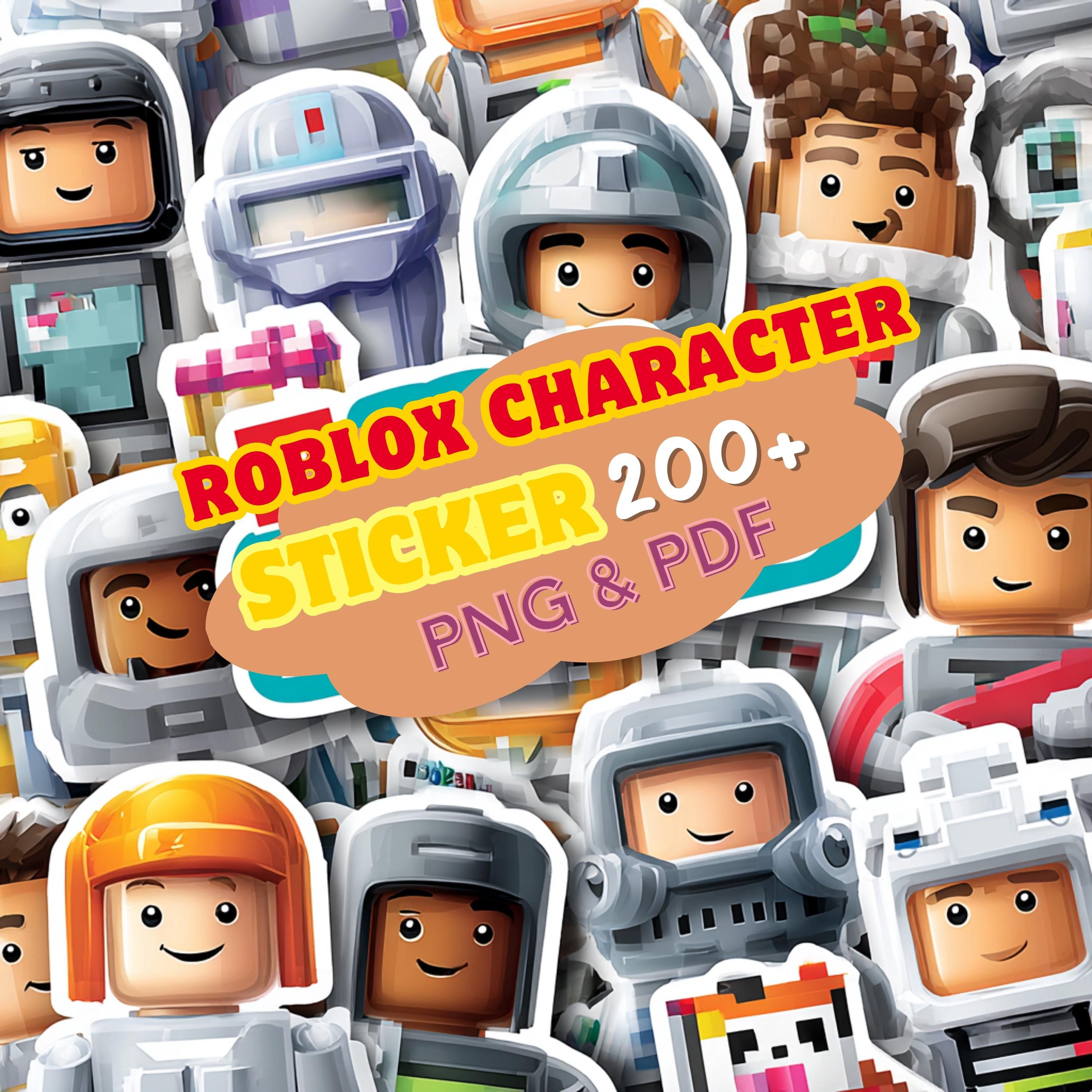 Massive Roblox Sticker Pack - 200+ Unique Designs for Endless ...