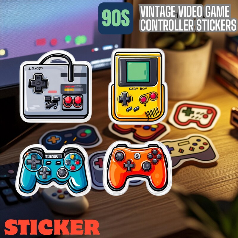 Gaming Stickers - Etsy