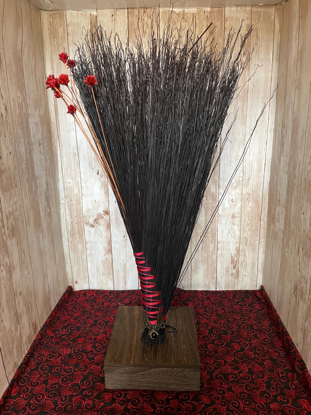 18” Altar Besom, Altar Broom, Handmade Witch Broom - Etsy