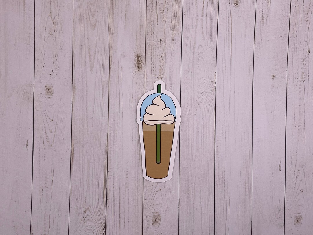 Frappe Sticker - Etsy