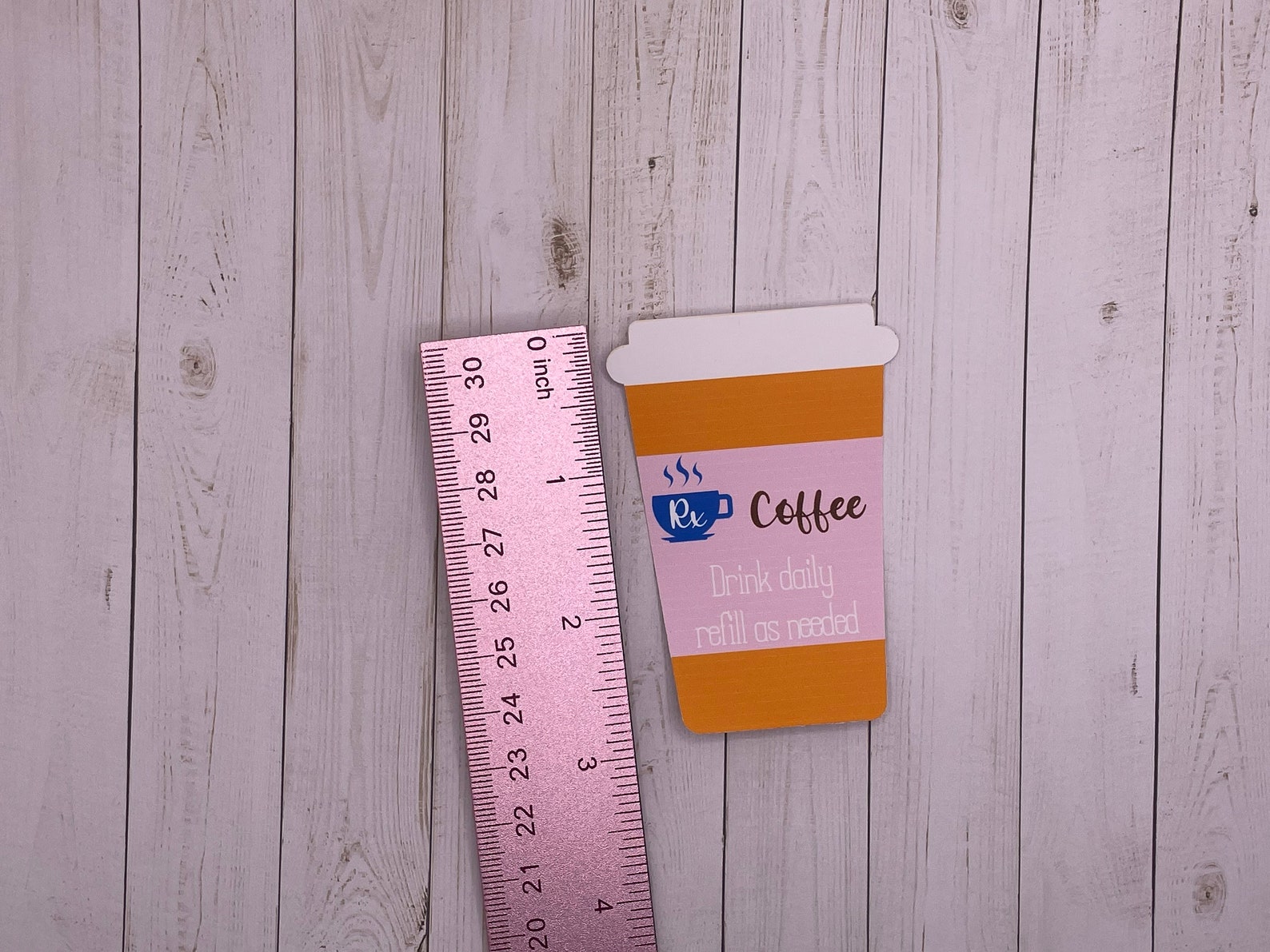 Coffee Prescription Sticker - Etsy