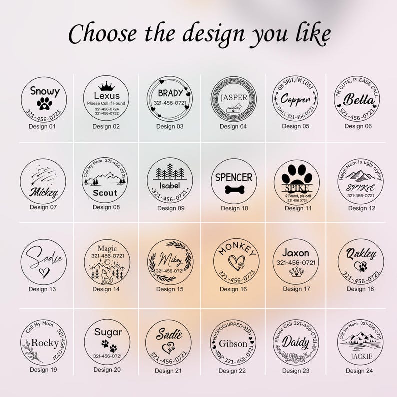 Pet AirTag Collar Holder, Custom Engraved Air Tag Case for Dog Cat ...