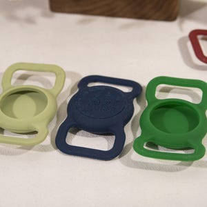 Pet AirTag Collar Holder, Custom Engraved Air Tag Case for Dog Cat ...