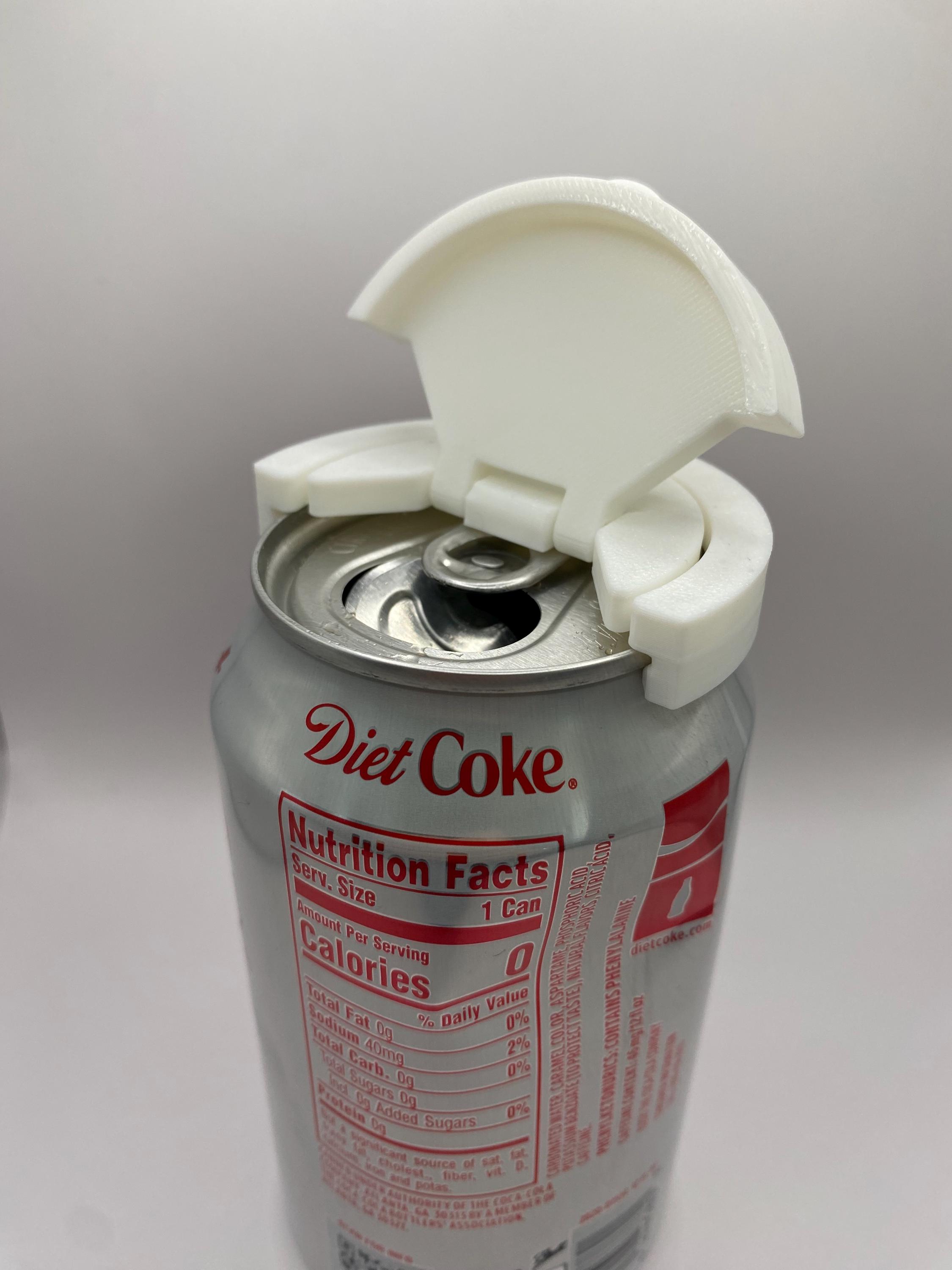 Soft Drink Can Lids - 3D Printed Soda Can Lid, Marker, and Bug ...