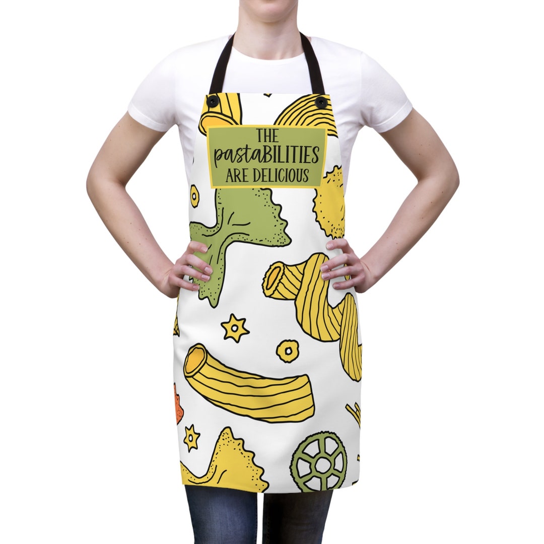 Apron, Pasta, Funny, Italian Chef, Birthday, Housewarming , Hostess ...