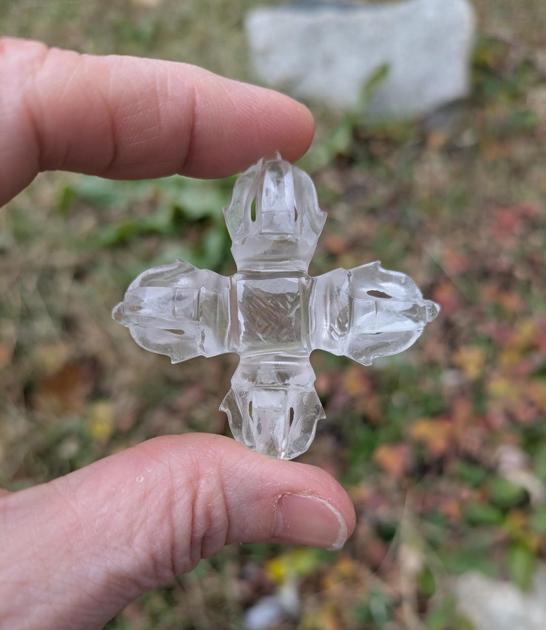 Himalayan Quartz Double Dorgee Form India - Etsy