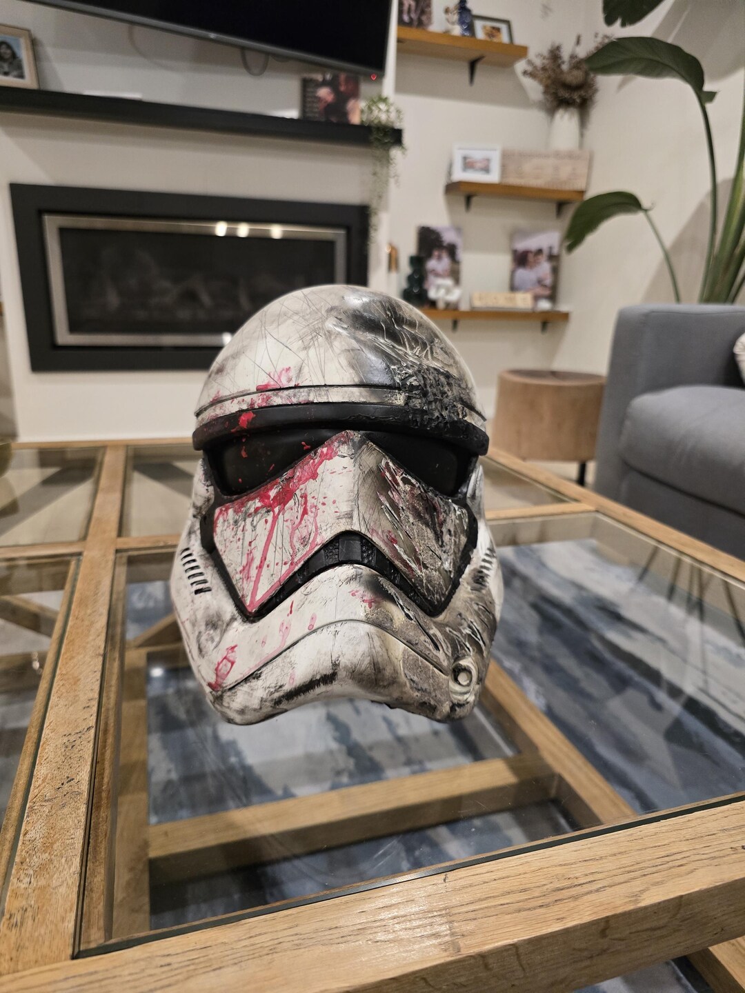 Battle Damage Stormtrooper Helmet 3d Printed - Etsy