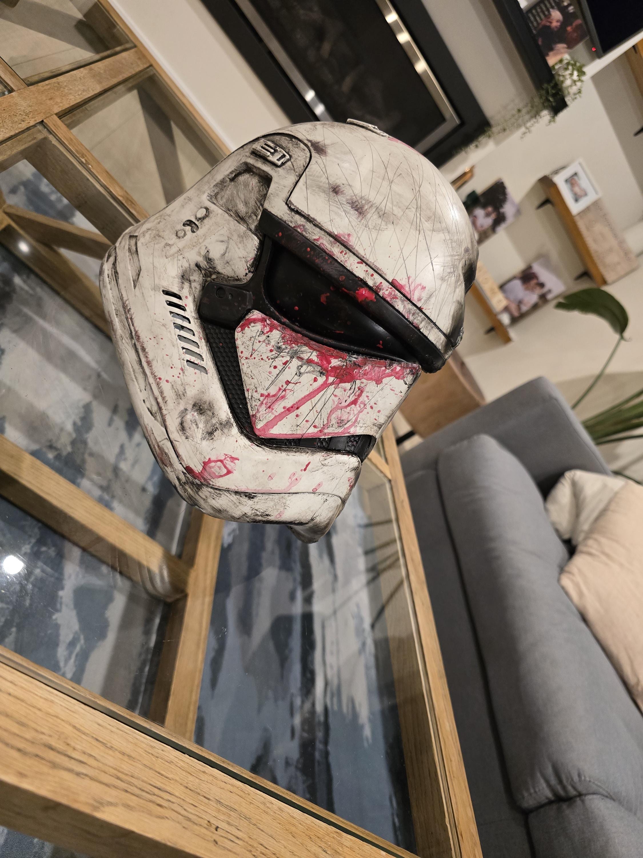 Battle Damage Stormtrooper Helmet 3d Printed - Etsy