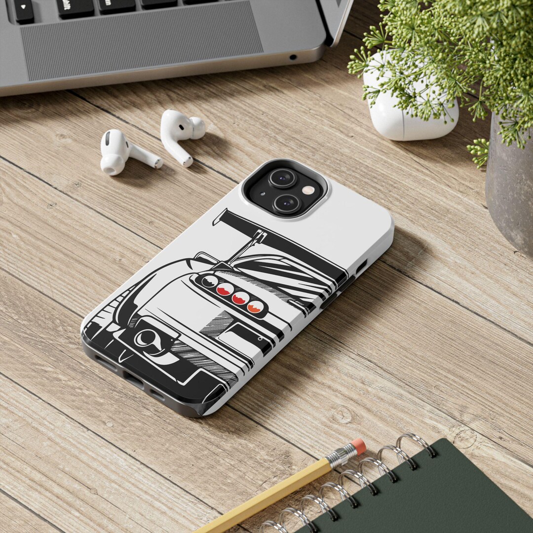 Custom Toyota Supra Car Tough Phone Case, JDM Phone Cover, Racing Car ...