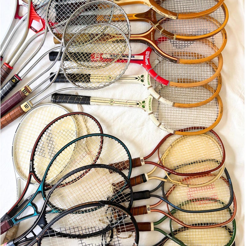 Vintage Tennis Rackets - Etsy