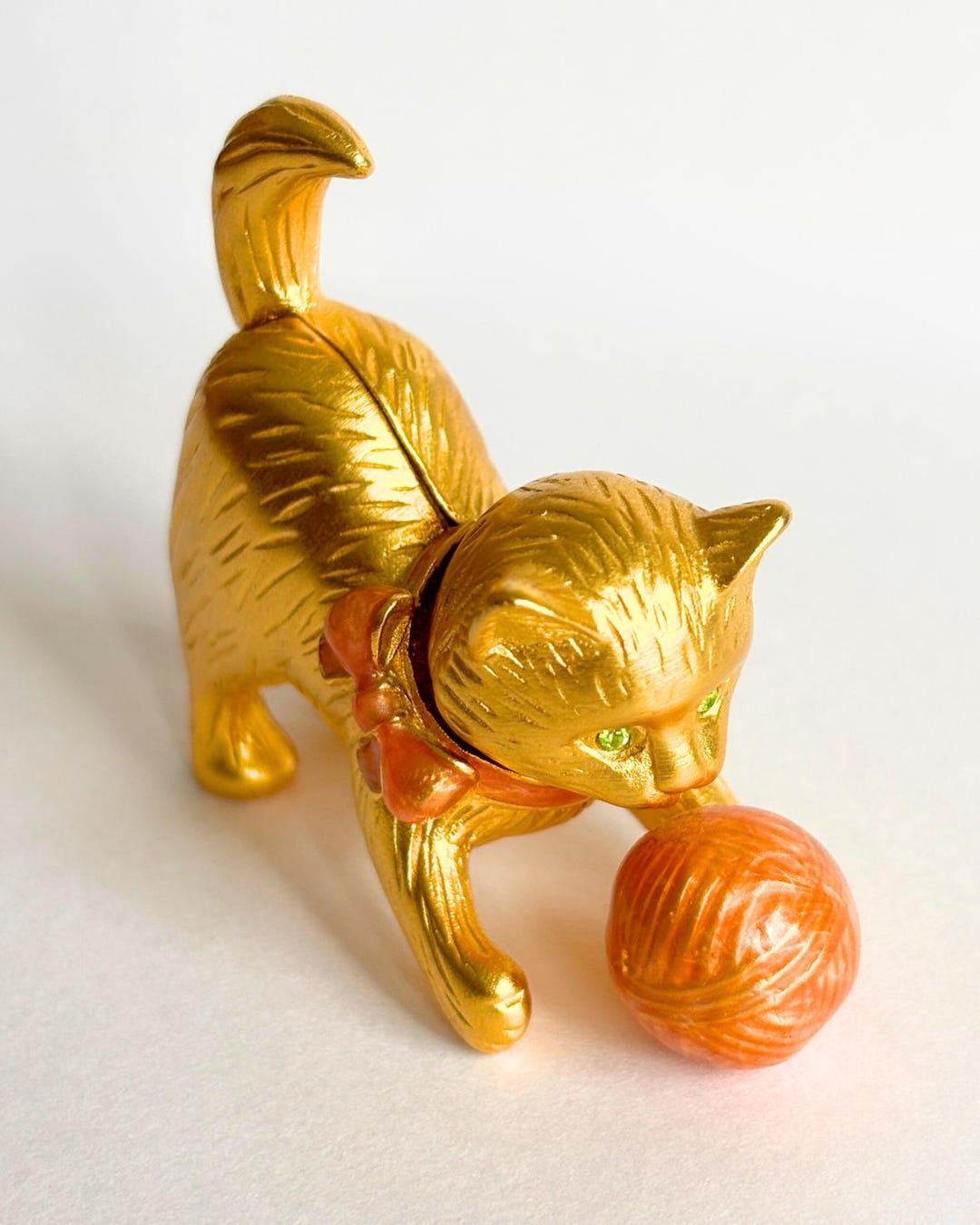 Vintage Estée Lauder Kitten Collectable Solid Perfume Compact, Cat ...