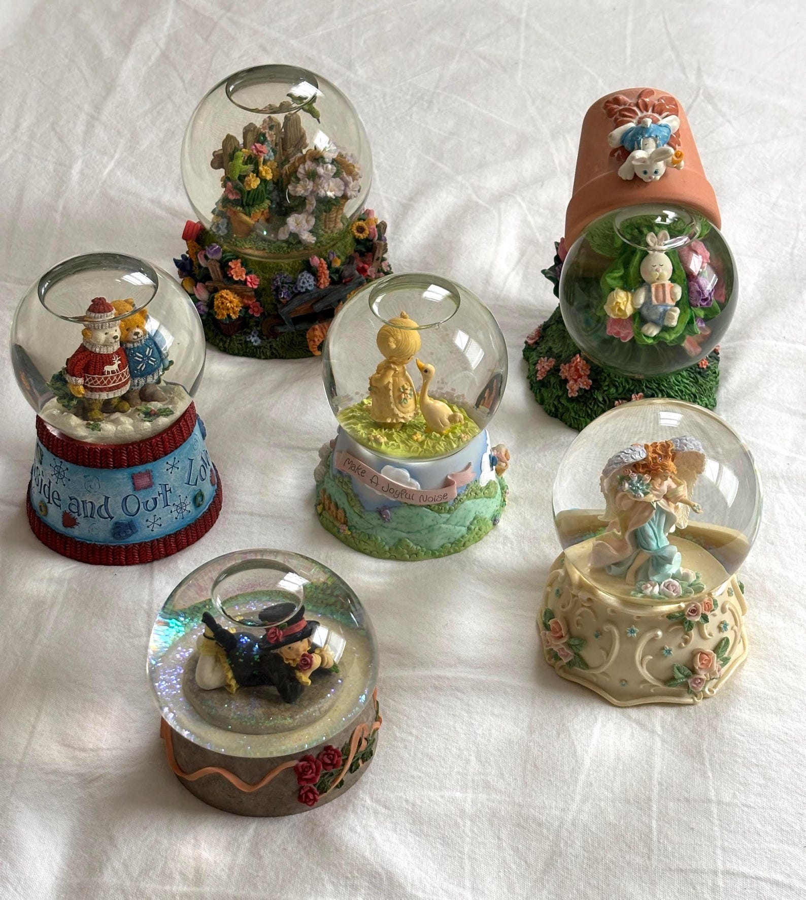 Vintage Musical Snow Globes Variety – San Francisco Music Box Co ...