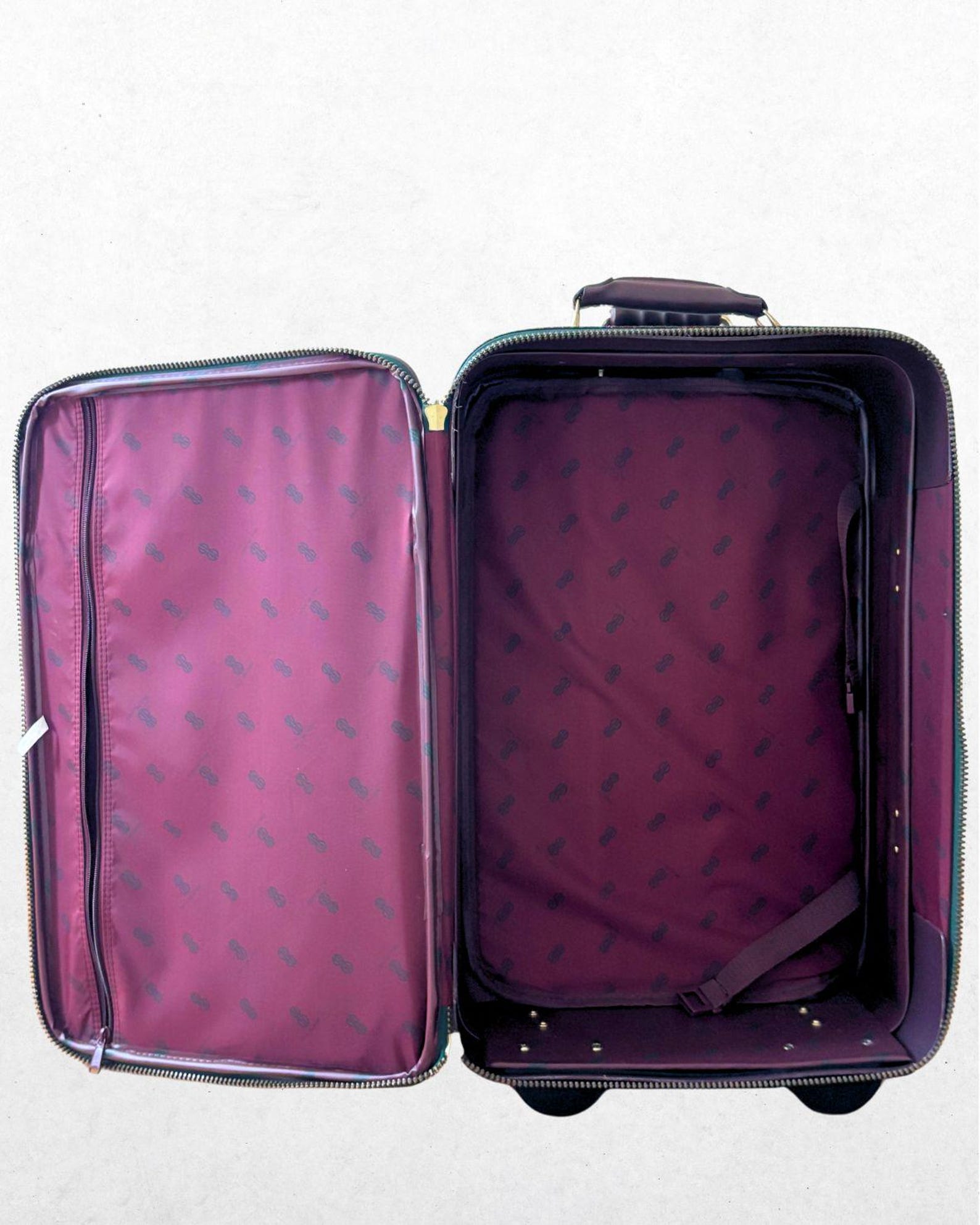 1980s Vintage Bill Blass Medium Size Rolling Suitcase Excellent Condition - Etsy