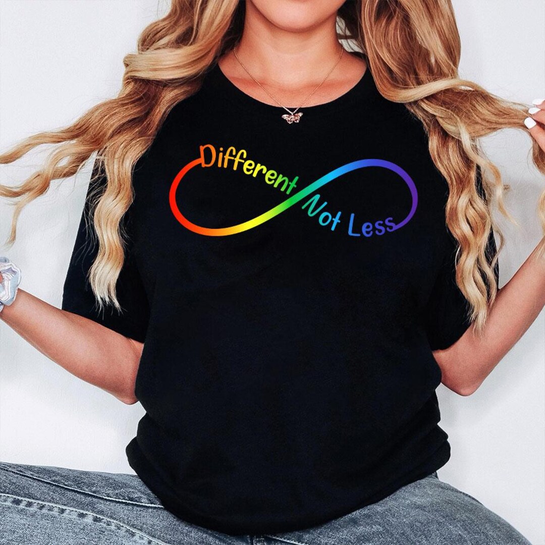 Autism Different Not Less Png, Infinity Autism Png, Autism Awareness ...