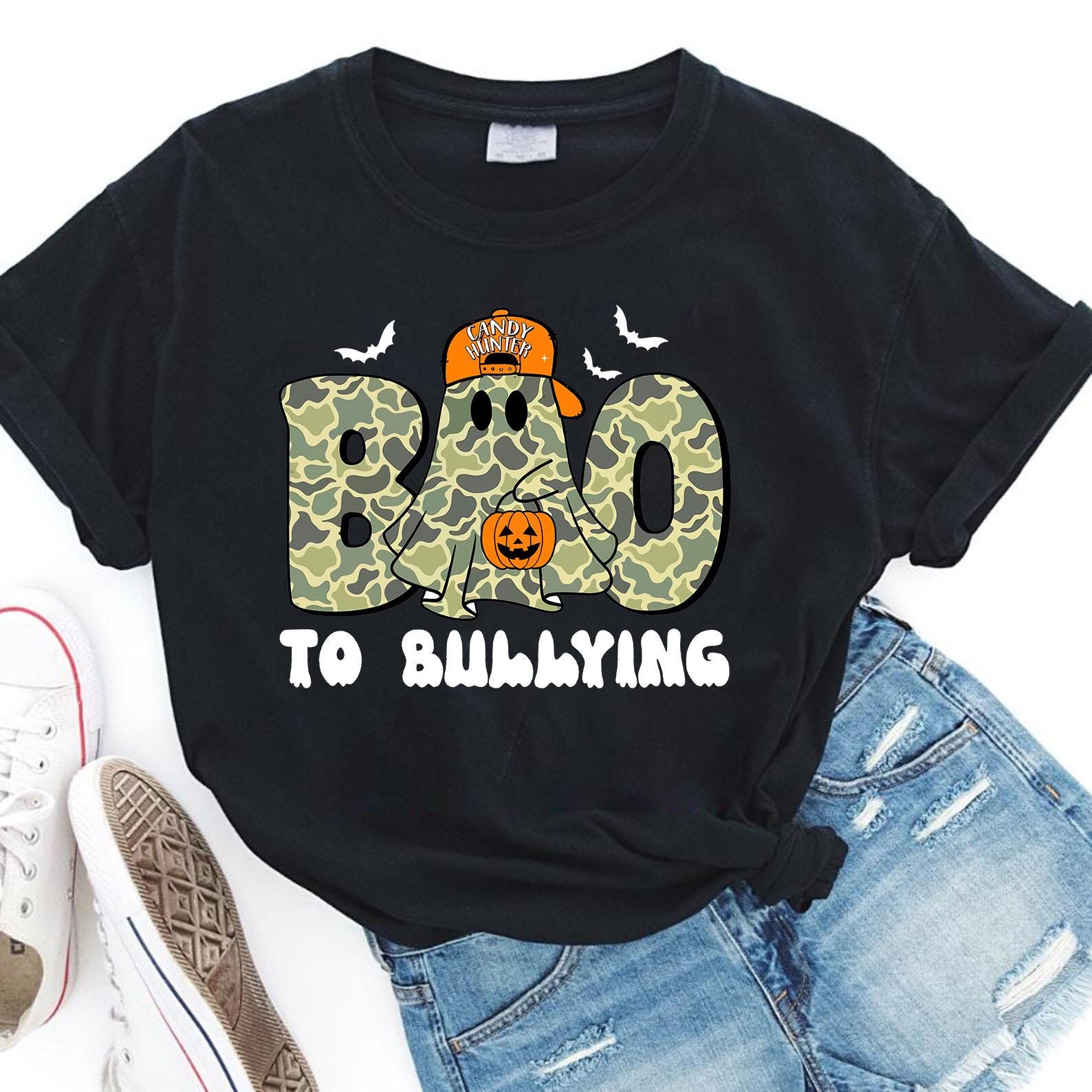 10+ Boo to Bullying Png Bundle, Halloween Orange Anti Bully Unity Day ...