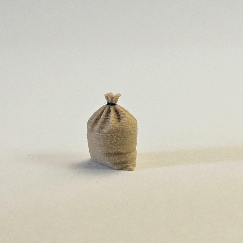 Miniature Tied Sacks: Diorama Scenery Details (20 Pcs, 10mm Tall) - Etsy