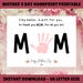 Mother’s Day Handprint Craft for Kids Printable Poem Gift for Mom ...