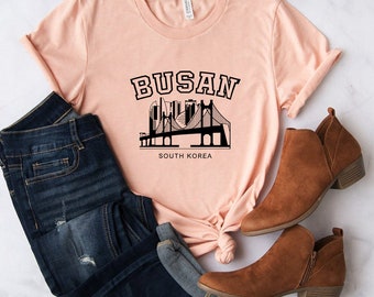 Busan Korea Shirt - Etsy