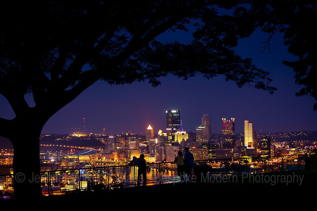 The Bluff Ville de Pittsburgh Fine Art Print - Etsy France