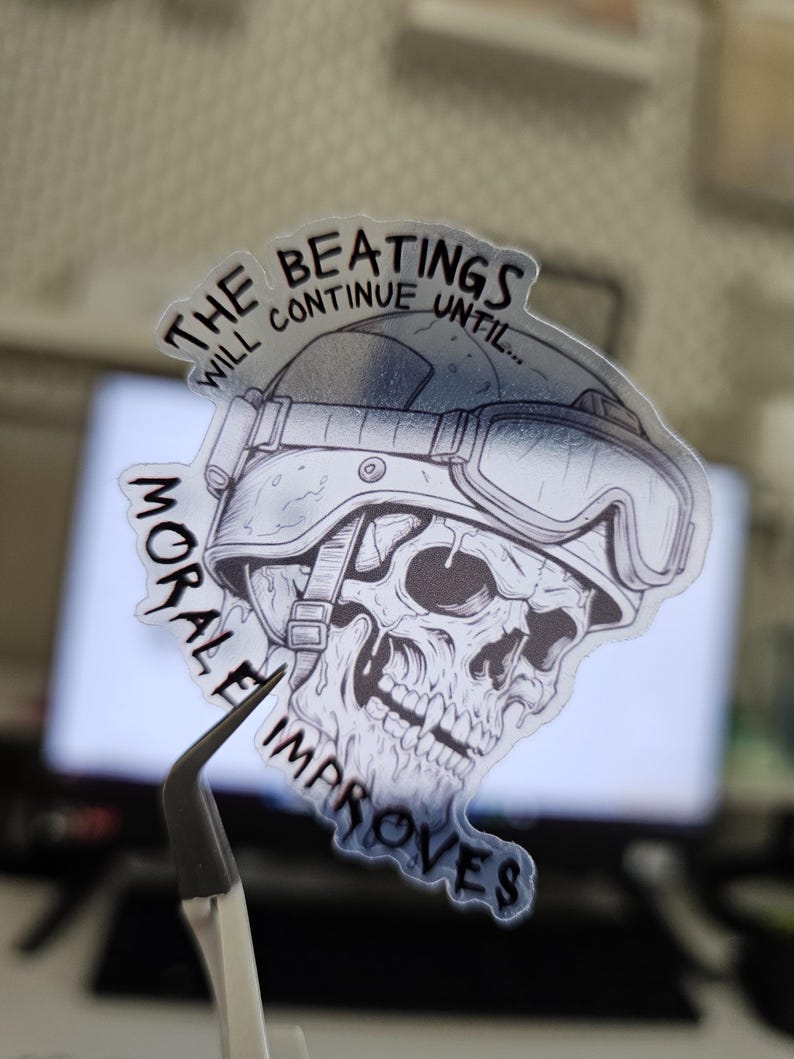 The Beatings! Veteran Sticker, Army, Marines, Air Force, Navy, Special ...