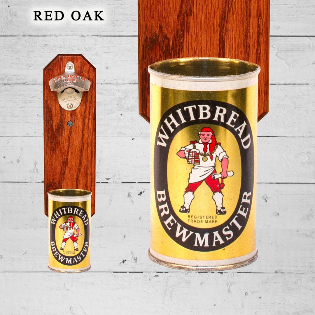 Brew Master Wall Mounted Bottle Opener With Vintage Whitbread England ...
