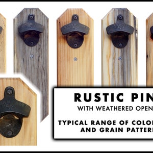 Hop 'n Gator Wall Mounted Bottle Opener With Vintage Beer Can Cap ...