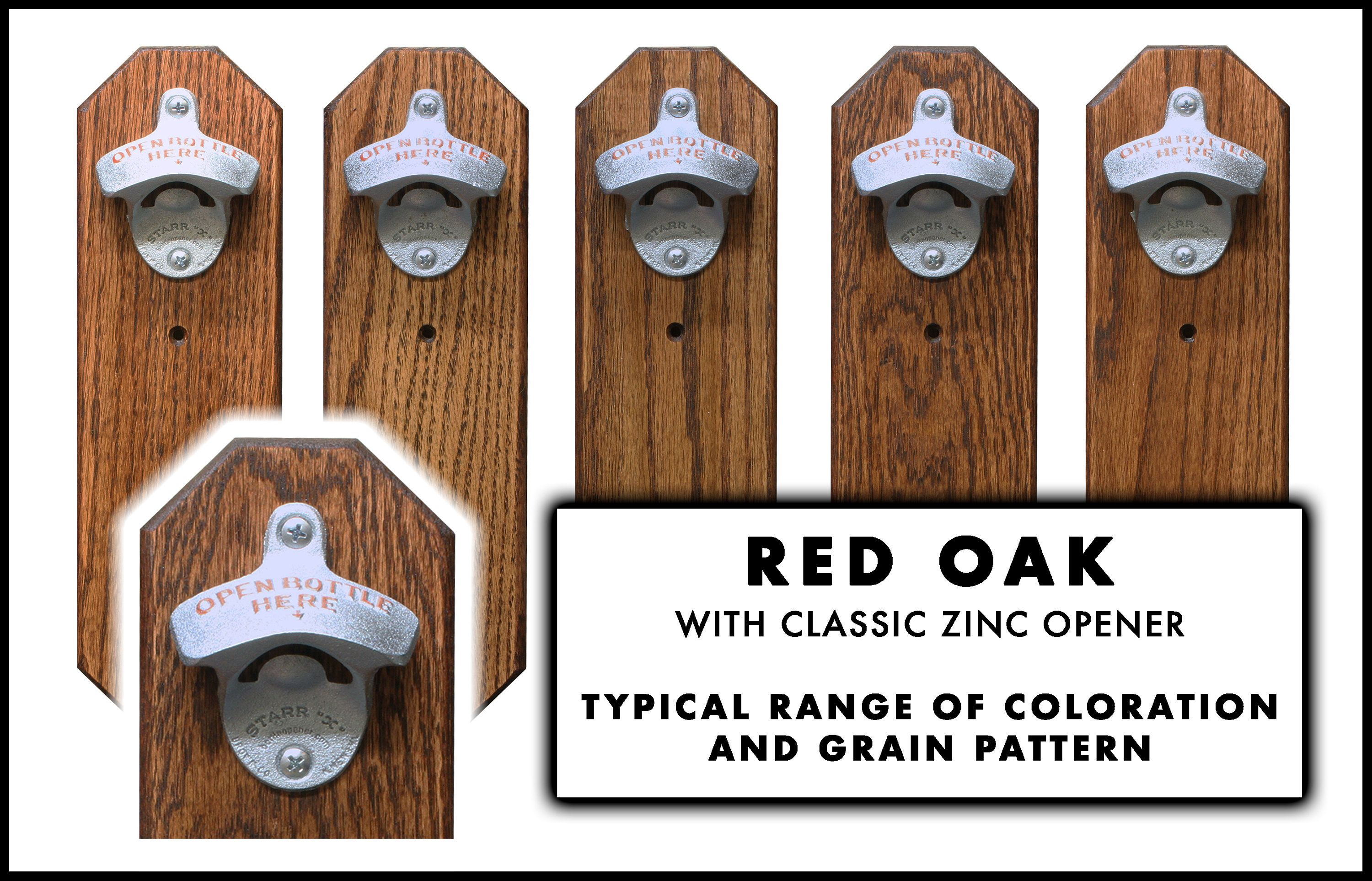 Hop 'n Gator Wall Mounted Bottle Opener With Vintage Beer Can Cap ...