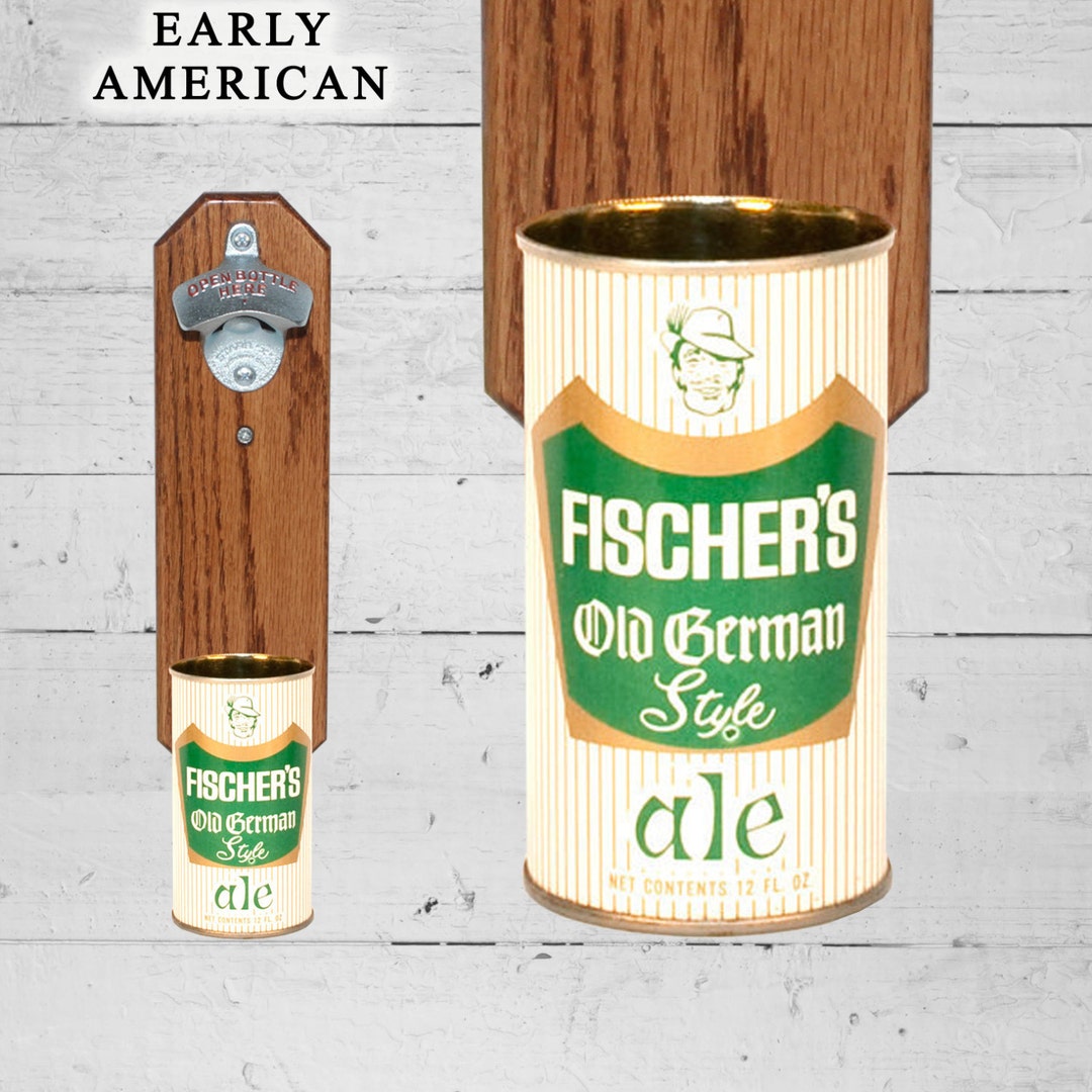 Beer Gifts Fischer's Wall Mounted Bottle Opener With Vintage German ...
