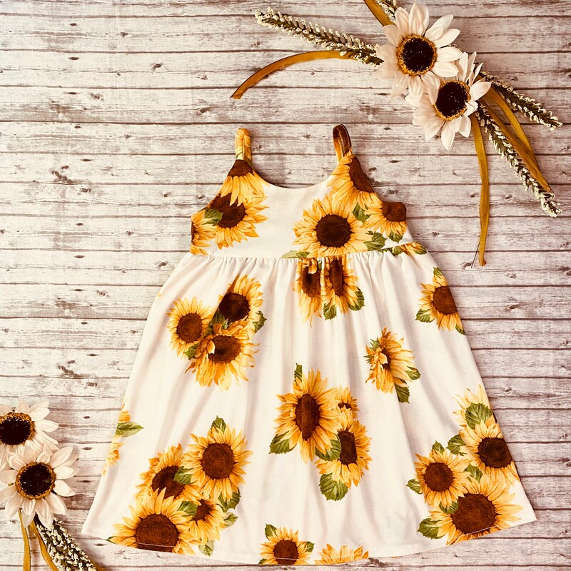 Sunflower Dress - Etsy