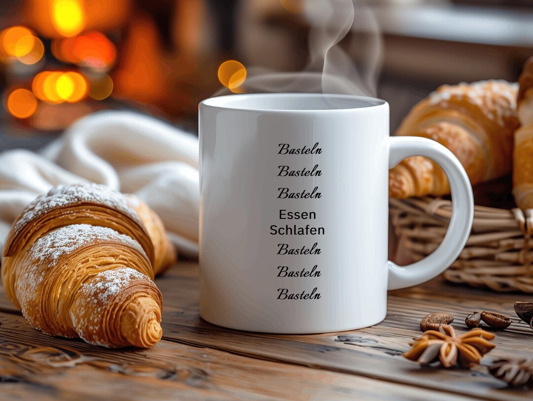 Saying Mug: Crafting, Eating, Sleeping| Mug for Crafters| Gift for ...