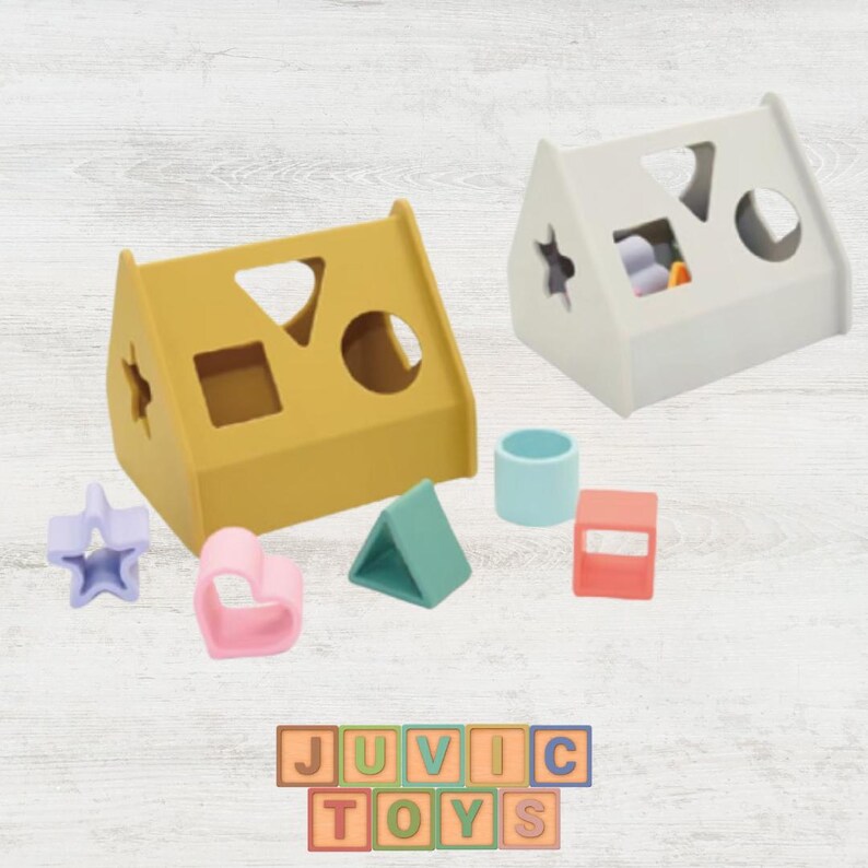 Montessori Sort and Match Shape Box Educational Toy for Toddlers ...